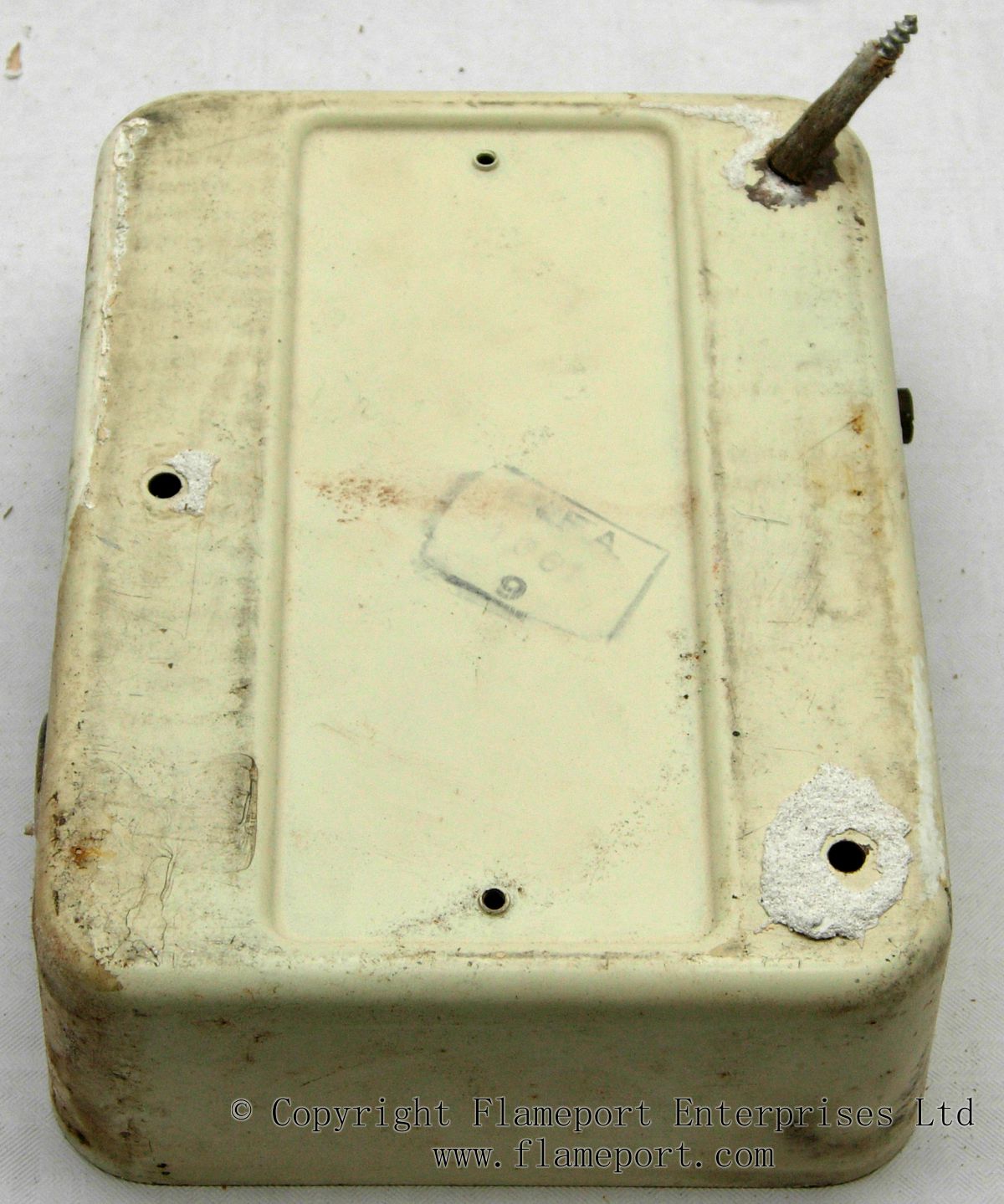 GEC Metal 3 way fusebox