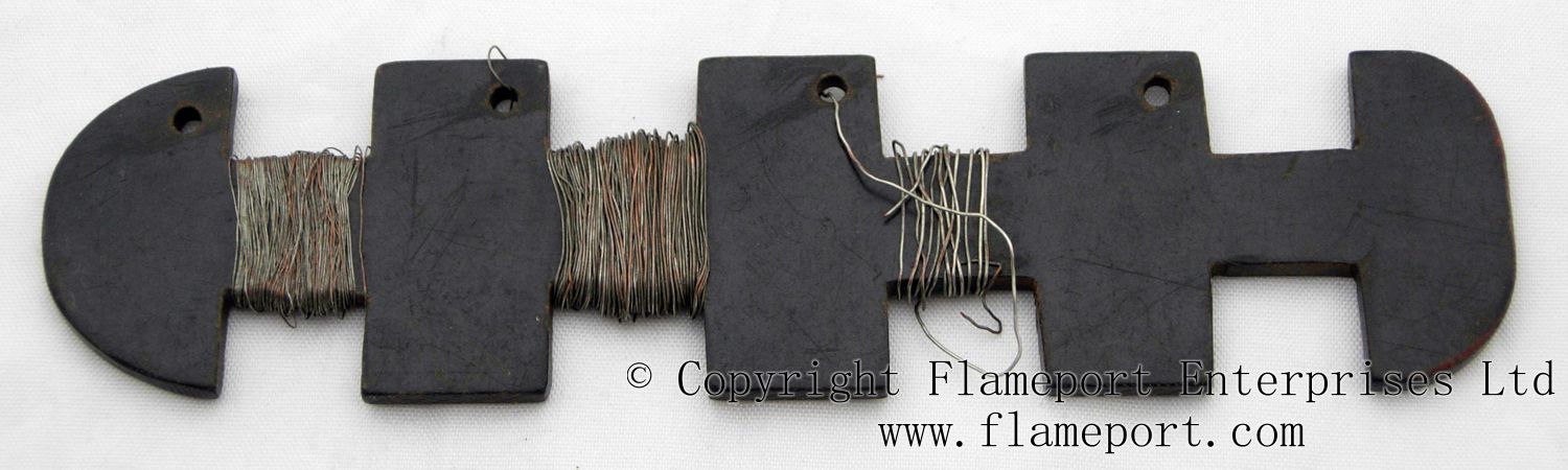 Hand made fuse wire holders