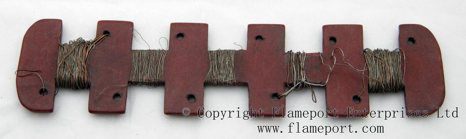 Hand made fuse wire holders